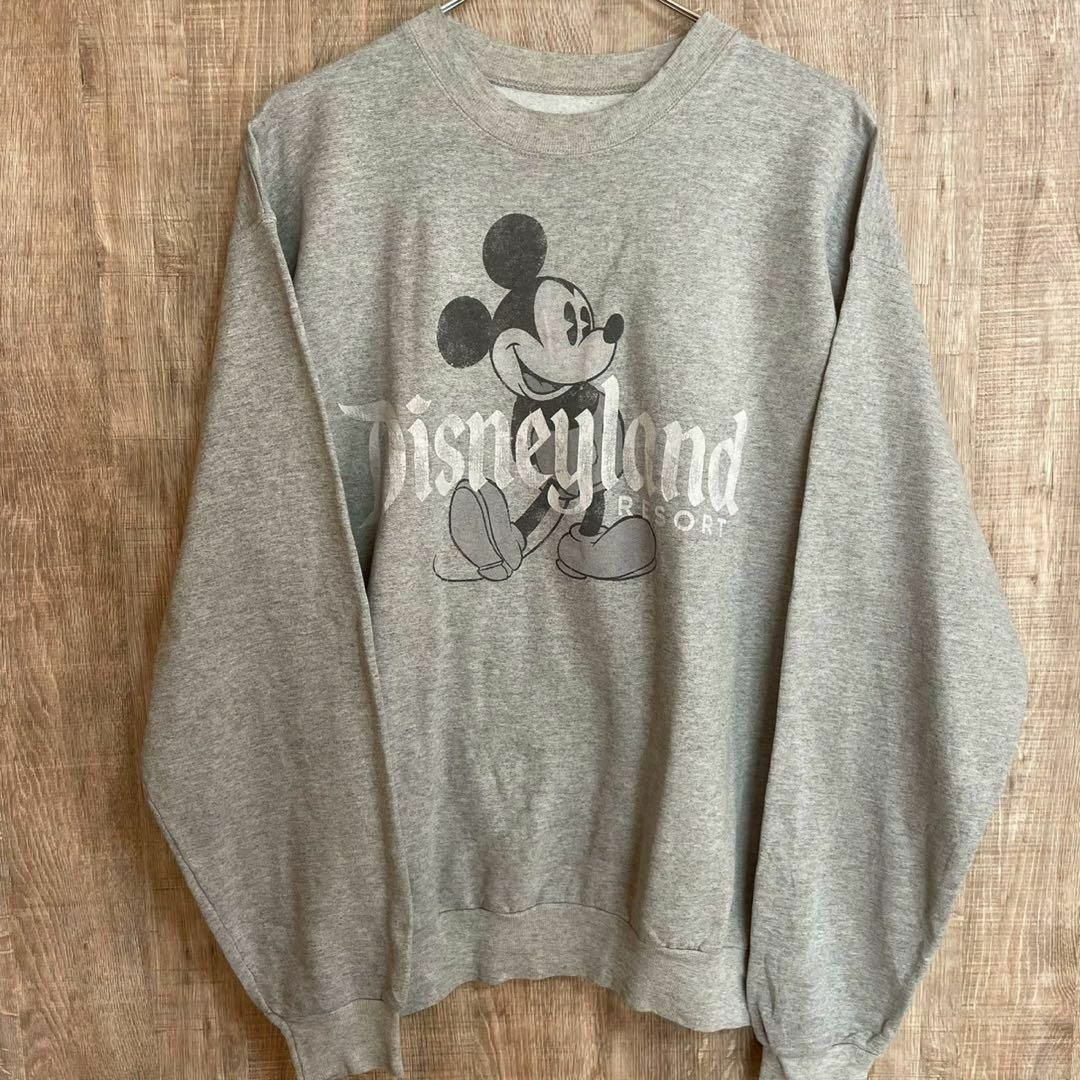 Disney - Disney ディズニー スウェット グレー M ミッキー Disney - Disney ディズニー スウェット グレー M ミッキー