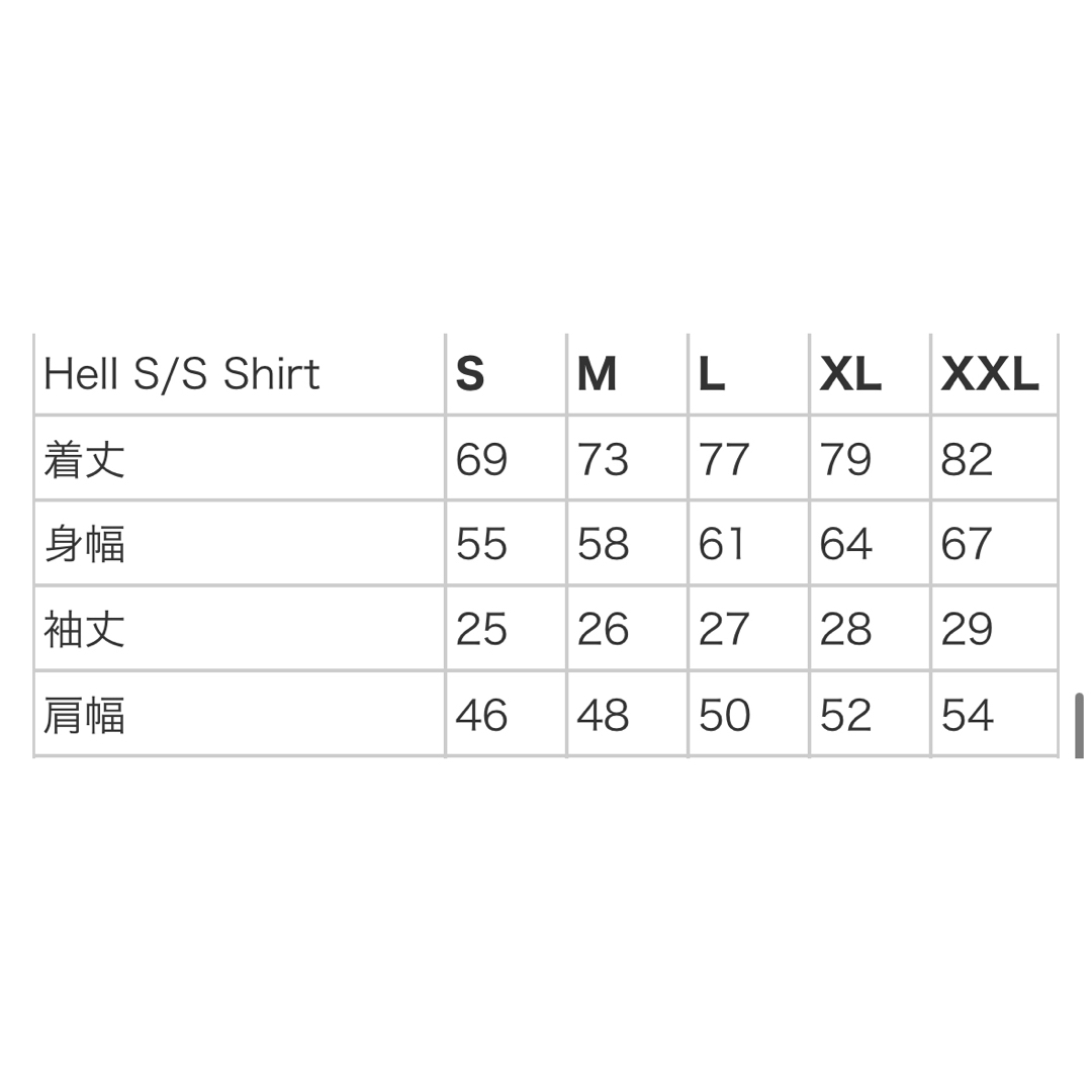 Supreme - Supreme Hell S/S Shirt Sサイズの通販 by びーばー's Supreme - Supreme Hell S/S Shirt Sサイズの通販 by びーばー's