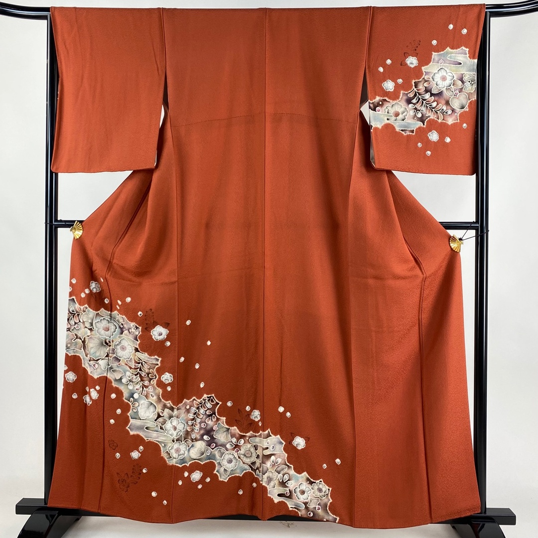 付下げ 身丈159cm 裄丈65.5cm 正絹 秀品 【中古】の通販 by 付下げ 身丈159cm 裄丈65.5cm 正絹 秀品 【中古】の通販 by