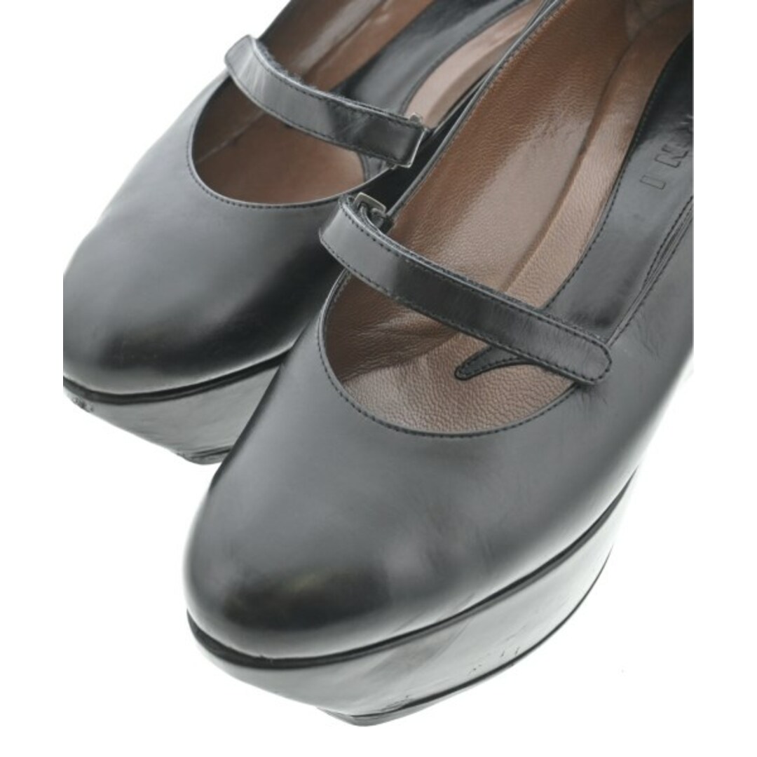 MARNI - MARNI マルニ パンプス EU38(24.5cm位) 黒 【古着 MARNI - MARNI マルニ パンプス EU38(24.5cm位) 黒 【古着
