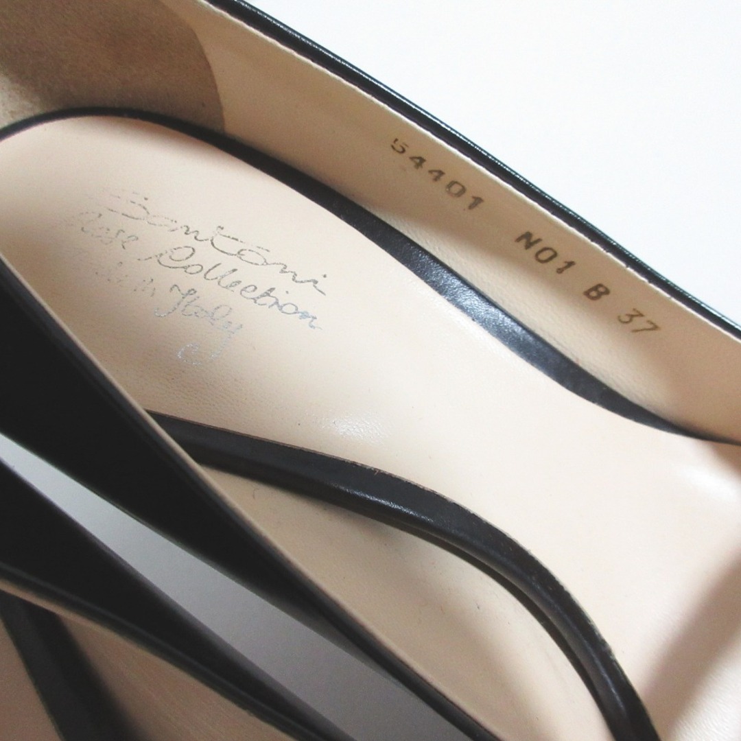 Santoni - 良品 Santoni サントーニ レザー カットアウト ポイン Santoni - 良品 Santoni サントーニ レザー カットアウト ポイン