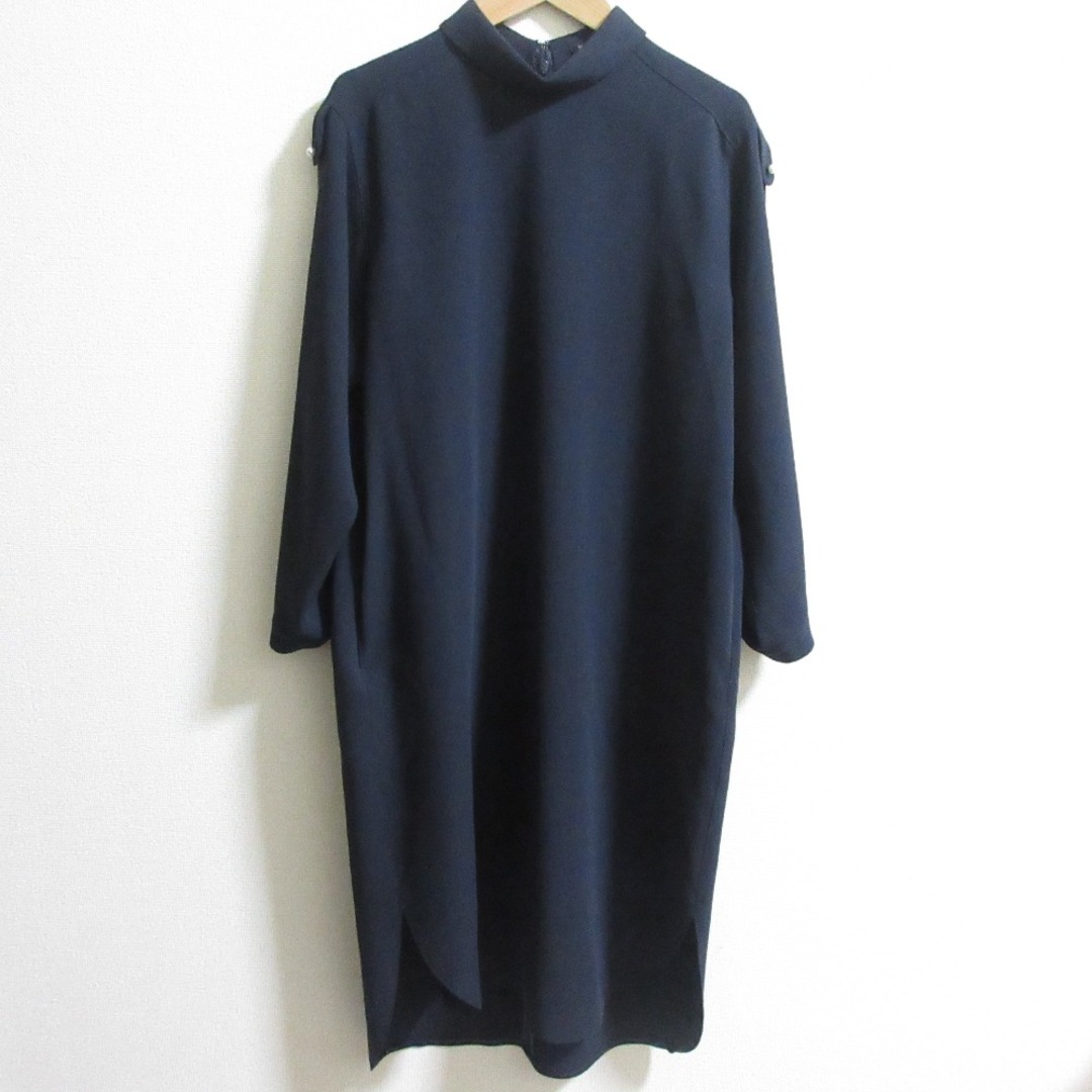 美品 YOHEI OHNO ヨウヘイオオノ ストレッチ 長袖 ひざ丈 美品 YOHEI OHNO ヨウヘイオオノ ストレッチ 長袖 ひざ丈