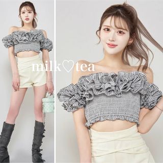 Darich - 新品タグつき ダーリッチ パフスリーブオフショル Darich - 新品タグつき ダーリッチ パフスリーブオフショル