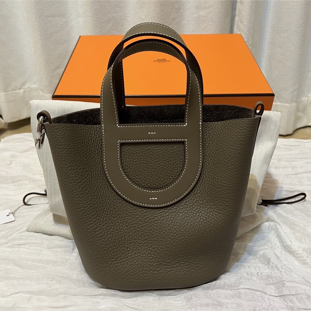 HERMES - 新同 エルメス インザループ 18 エトゥープ W刻印(2024 HERMES - 新同 エルメス インザループ 18 エトゥープ W刻印(2024