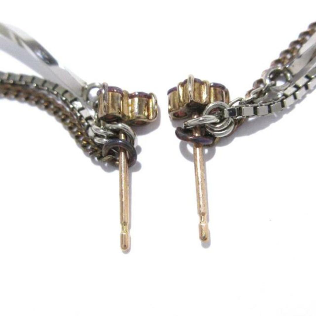 ete - ete(エテ) ピアス - K18YG×ライトピンク 総重量:0.5gの ete - ete(エテ) ピアス - K18YG×ライトピンク 総重量:0.5gの