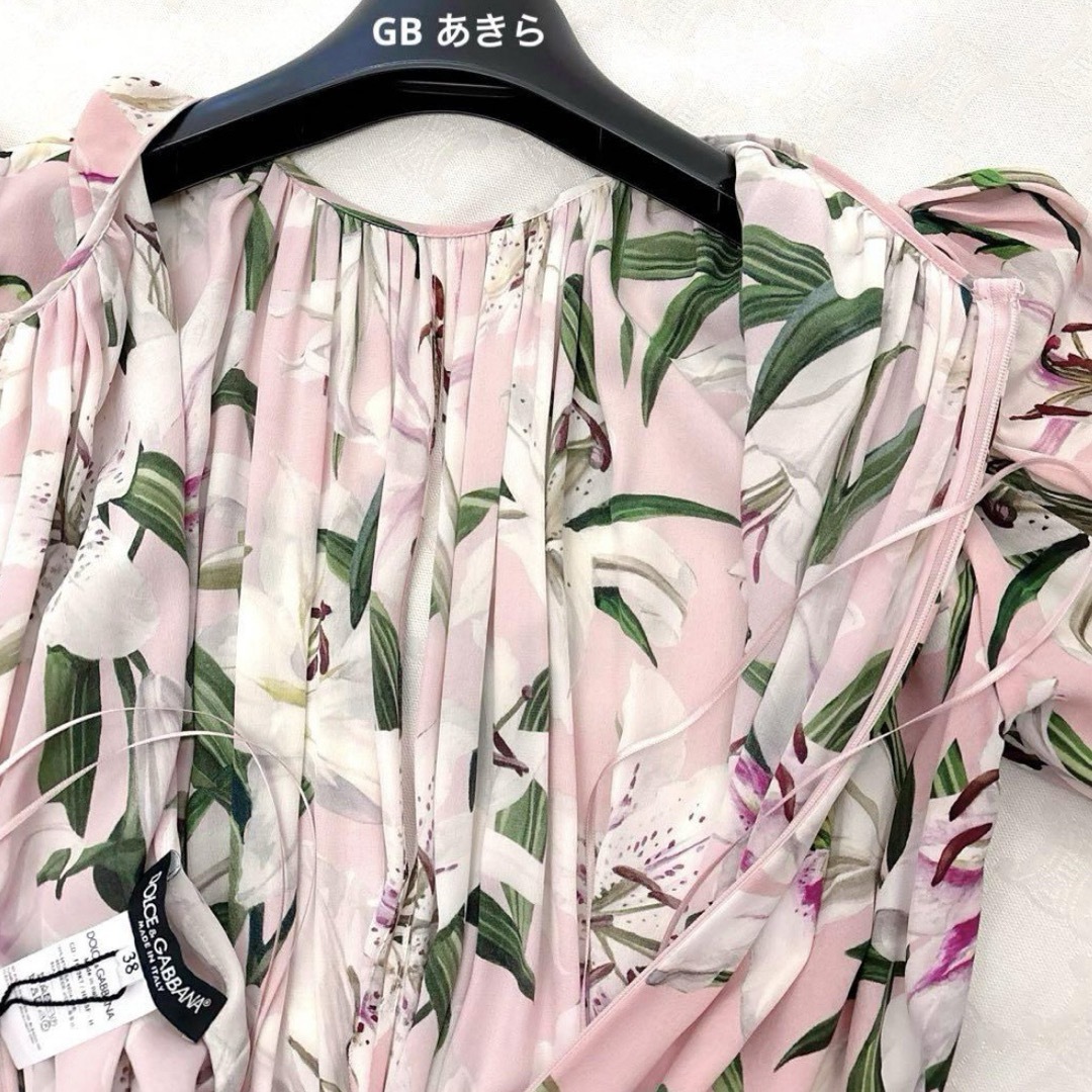 DOLCE&GABBANA - 【新品、タグ付き】dolce&gabbanaリリー柄 DOLCE&GABBANA - 【新品、タグ付き】dolce&gabbanaリリー柄