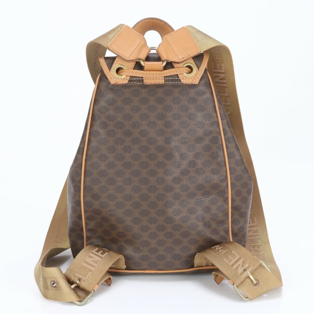 CELINE - 美品 セリーヌ マカダム レザー リュックサック CELINE - 美品 セリーヌ マカダム レザー リュックサック