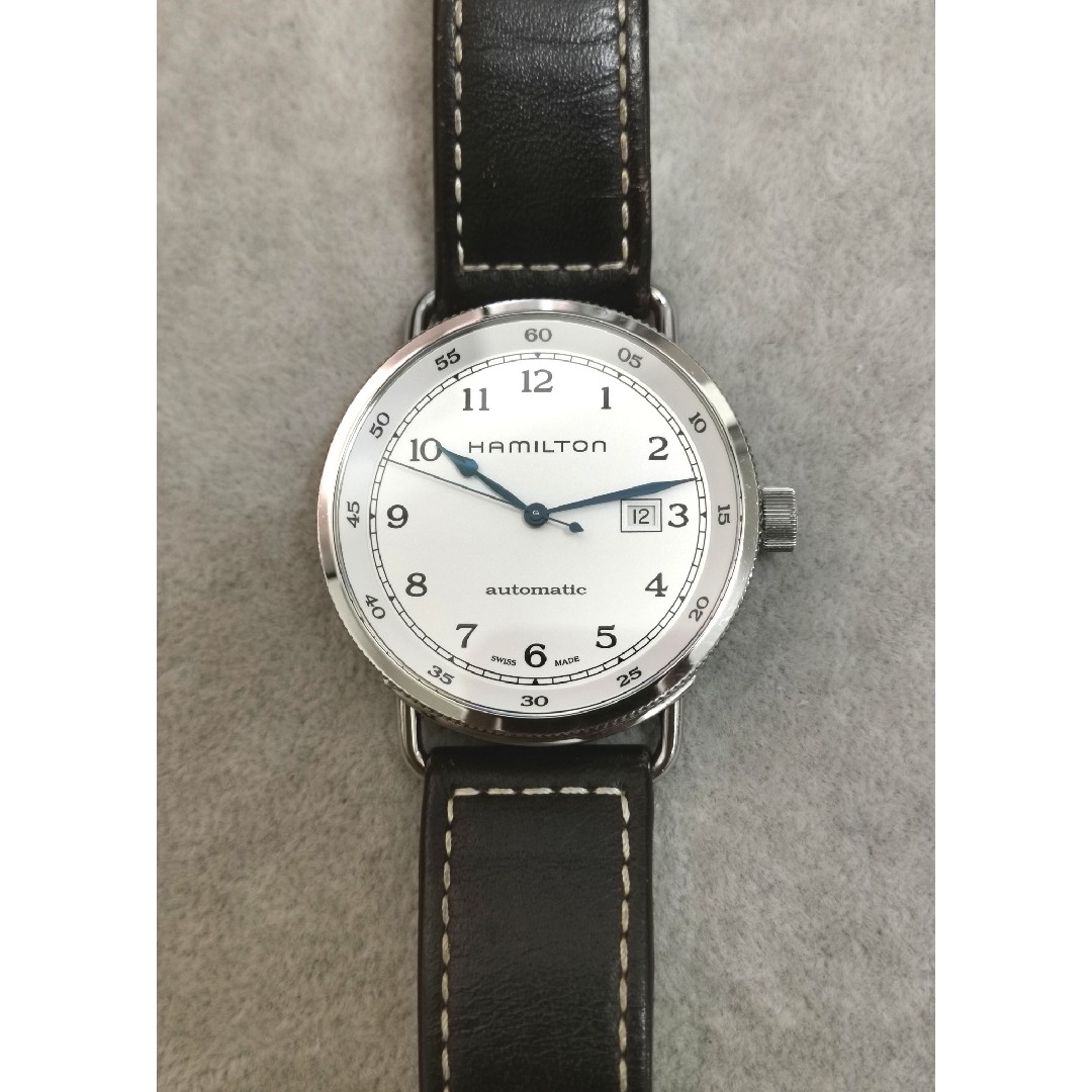 Hamilton - HAMILTON ハミルトン H777150 カーキ ネイビー Hamilton - HAMILTON ハミルトン H777150 カーキ ネイビー