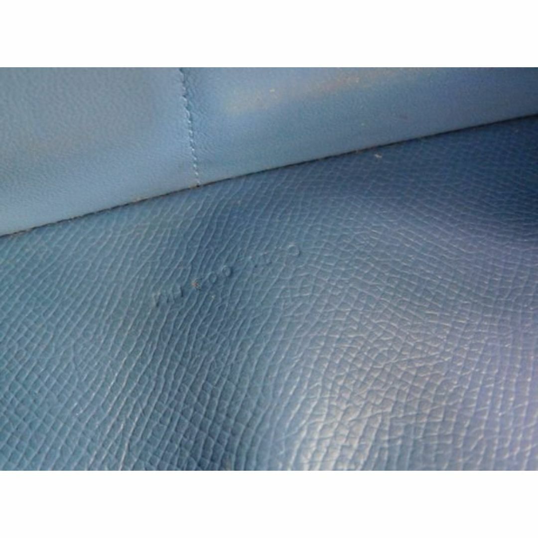HERMES - エルメス ケリーウォレット ロング □ C刻印 セレスト HERMES - エルメス ケリーウォレット ロング □ C刻印 セレスト