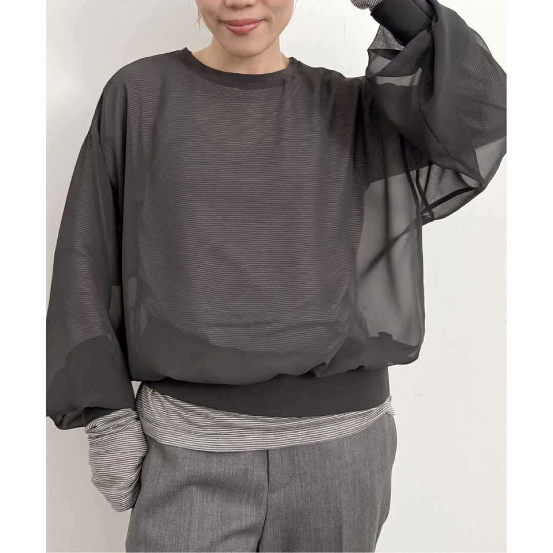L'Appartement DEUXIEME CLASSE - Sheer Blouseの通販 by みゃー L'Appartement DEUXIEME CLASSE - Sheer Blouseの通販 by みゃー