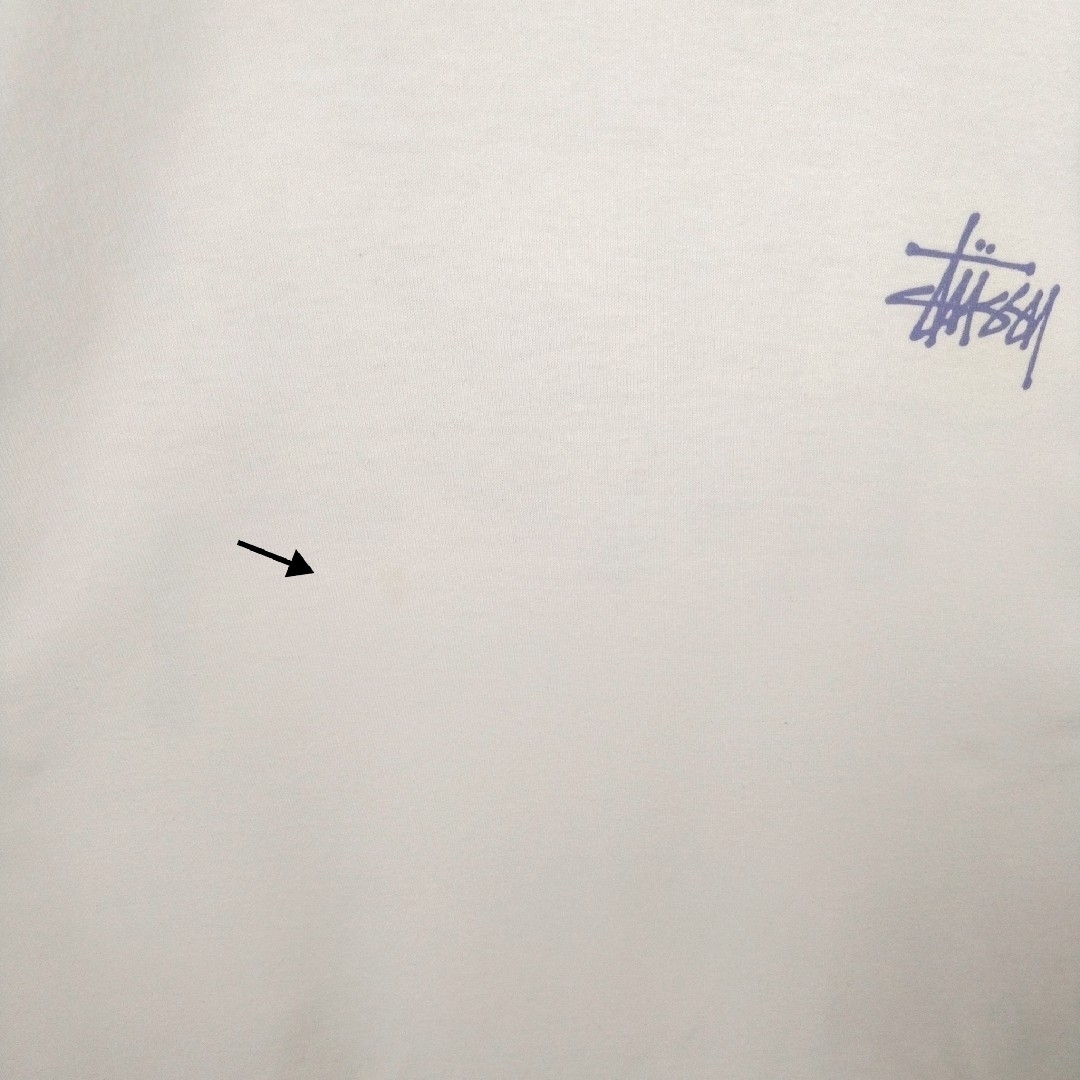 STUSSY - 【STUSSY】ショーンフォントロゴ Tシャツ クリーム STUSSY - 【STUSSY】ショーンフォントロゴ Tシャツ クリーム