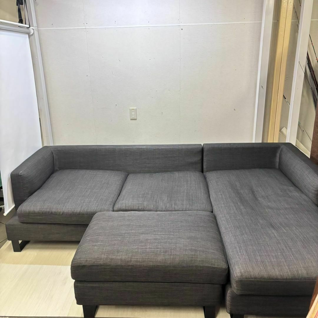 22169 オットマン付き4人掛けカウチソファ 左カウチ の通販 by 22169 オットマン付き4人掛けカウチソファ 左カウチ の通販 by