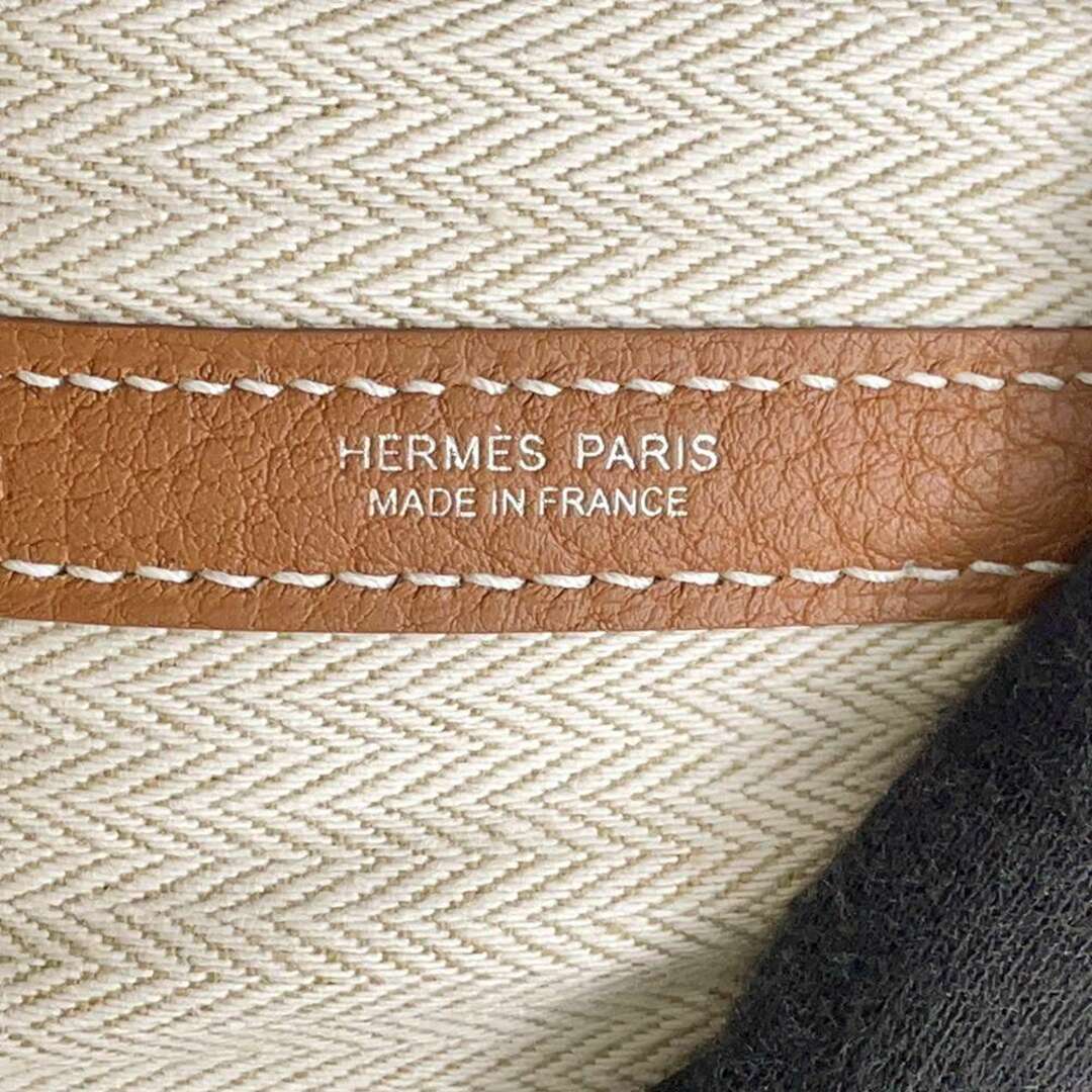 HERMES - エルメス トートバッグ ガーデンパーティPM ゴールド HERMES - エルメス トートバッグ ガーデンパーティPM ゴールド