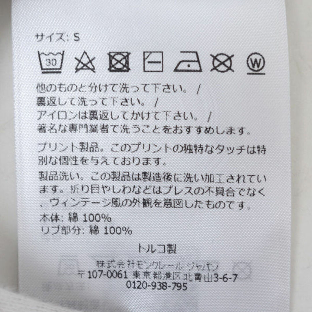 MONCLER - MONCLER / モンクレール ◇長袖Tシャツ/ロンT/ロゴ MONCLER - MONCLER / モンクレール ◇長袖Tシャツ/ロンT/ロゴ