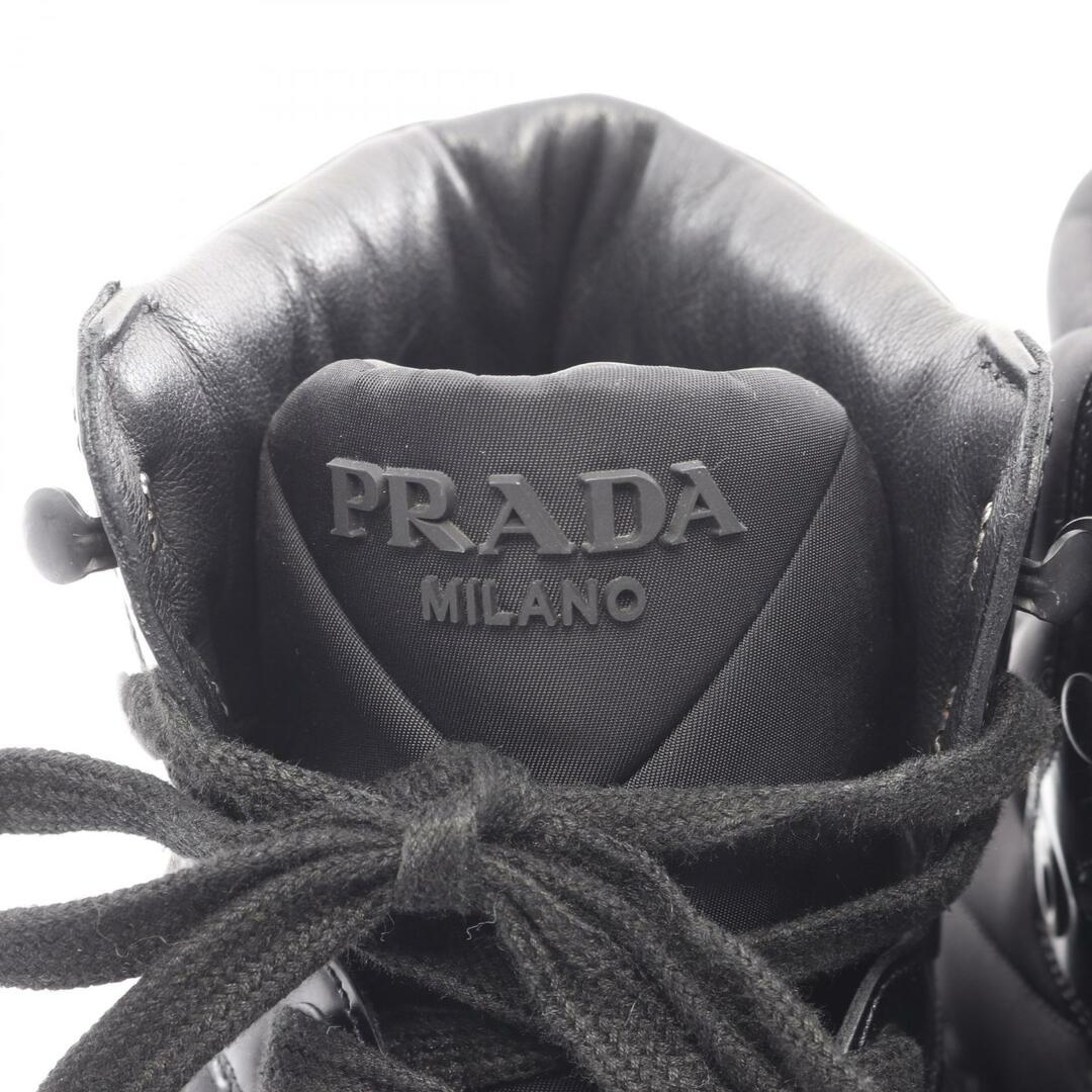 PRADA - PRADA プラダ スニーカー Re-Nylon マクロ ハイトップの PRADA - PRADA プラダ スニーカー Re-Nylon マクロ ハイトップの