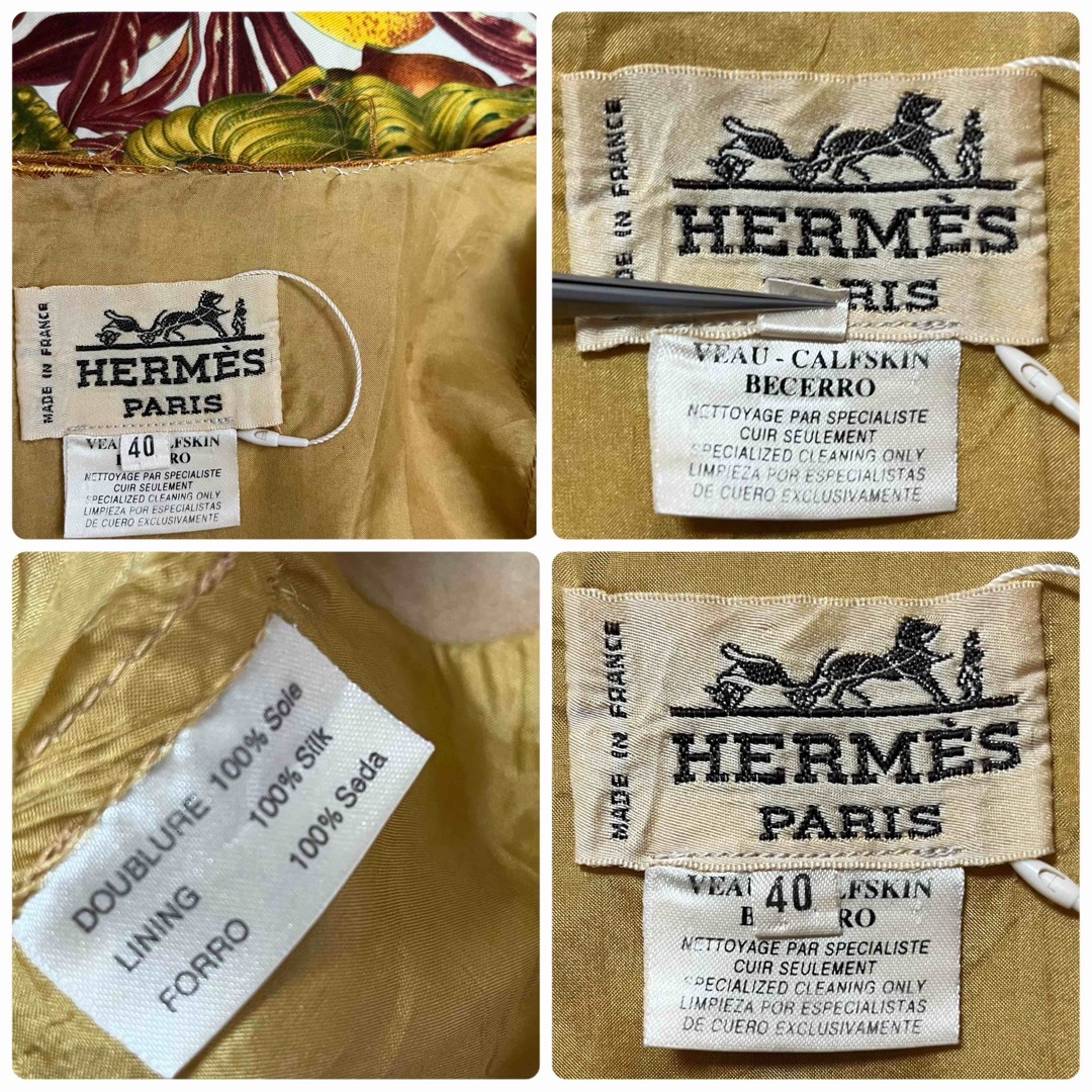 HERMES - HERMES エルメス レザーベスト ヴィンテージの通販 by HERMES - HERMES エルメス レザーベスト ヴィンテージの通販 by