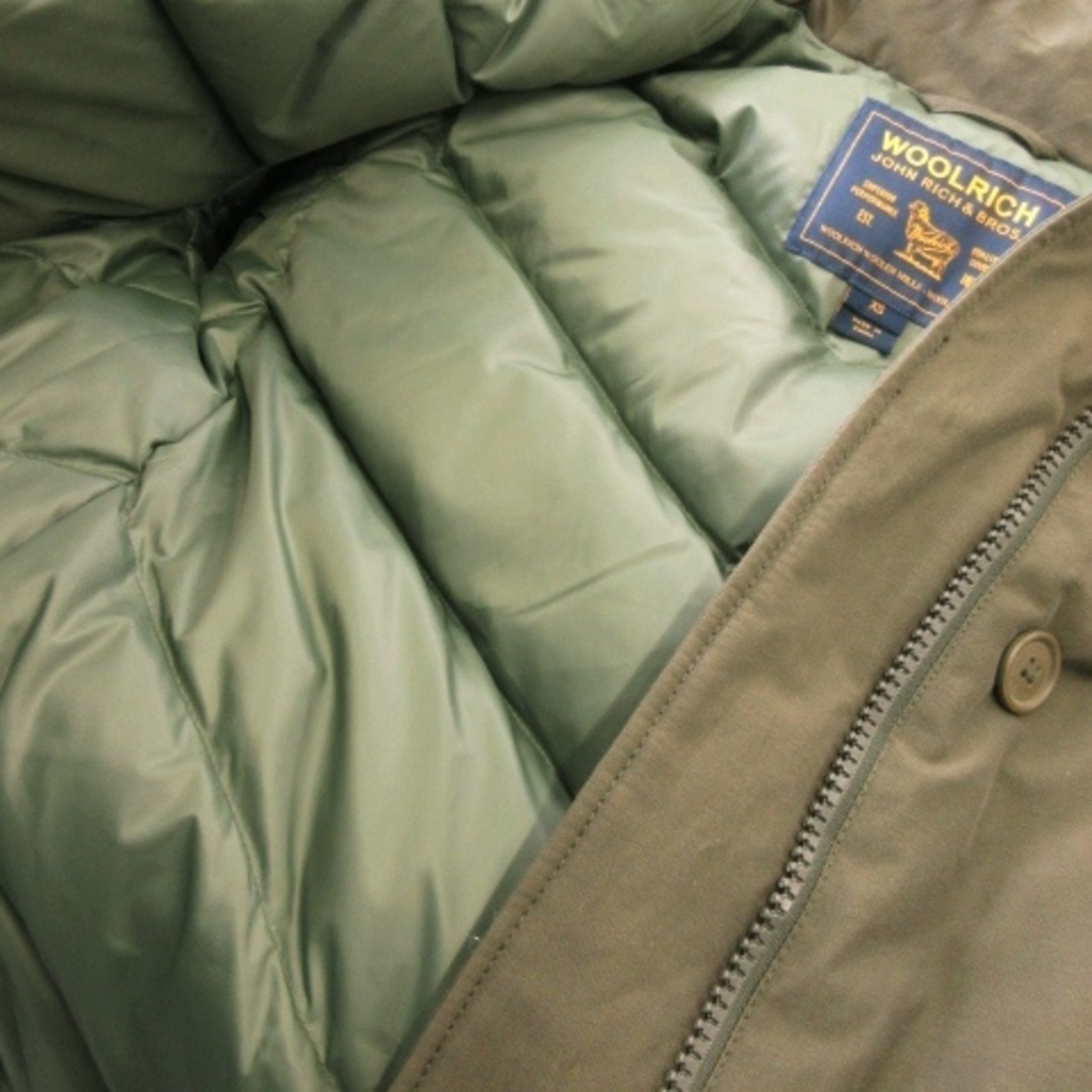 WOOLRICH - ウールリッチ ダウンコート ダブルジップ フーディー WOOLRICH - ウールリッチ ダウンコート ダブルジップ フーディー