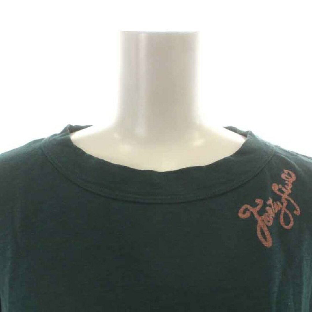 45R - 45R 45rpm Tシャツ カットソー 半袖 ロゴプリント 3 L 緑 45R - 45R 45rpm Tシャツ カットソー 半袖 ロゴプリント 3 L 緑