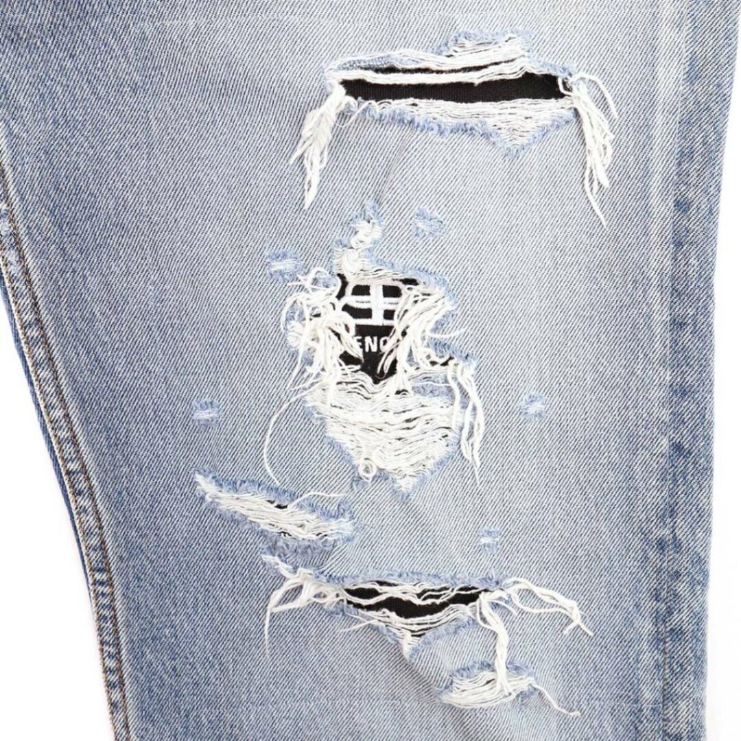 BALENCIAGA - BALENCIAGA バレンシアガ 20AW Regular Ripped BALENCIAGA - BALENCIAGA バレンシアガ 20AW Regular Ripped