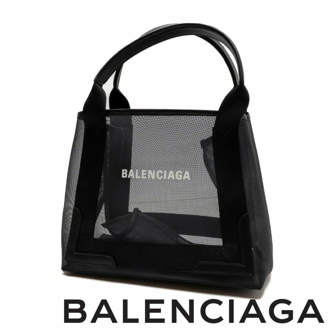 BALENCIAGA - 新品 BALENCIAGA NAVY CABAS カバス トートバッグ BALENCIAGA - 新品 BALENCIAGA NAVY CABAS カバス トートバッグ
