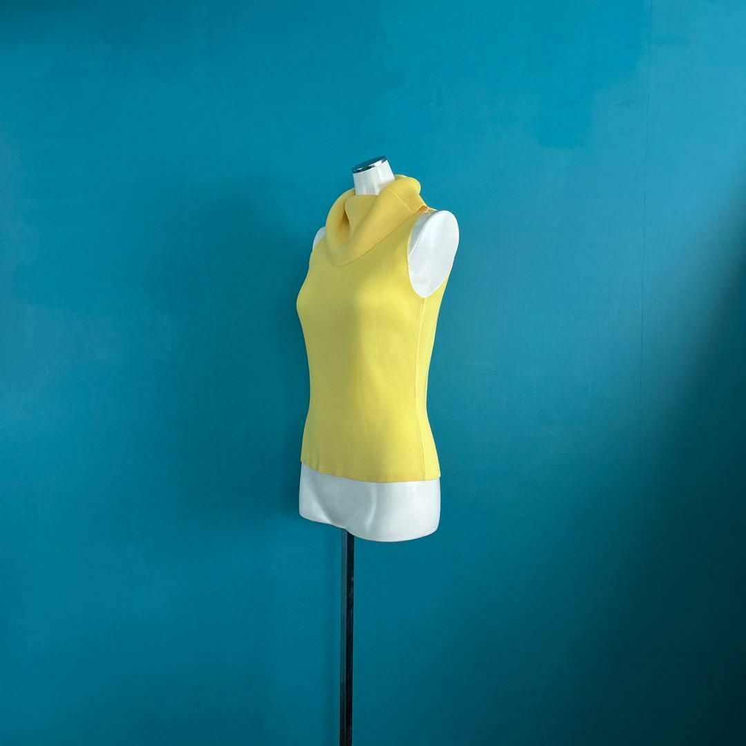 ISSEY MIYAKE - 1267 プリーツプリーズ イエロー タートルネック ISSEY MIYAKE - 1267 プリーツプリーズ イエロー タートルネック