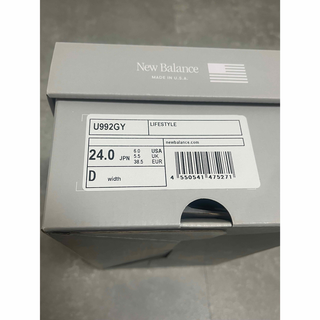 New Balance - 【新品】New Balance U992GY ニューバランス 992 New Balance - 【新品】New Balance U992GY ニューバランス 992