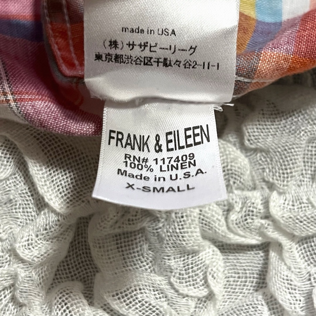 Frank&Eileen - 美品 フランクアンドアイリーン スキッパー Frank&Eileen - 美品 フランクアンドアイリーン スキッパー