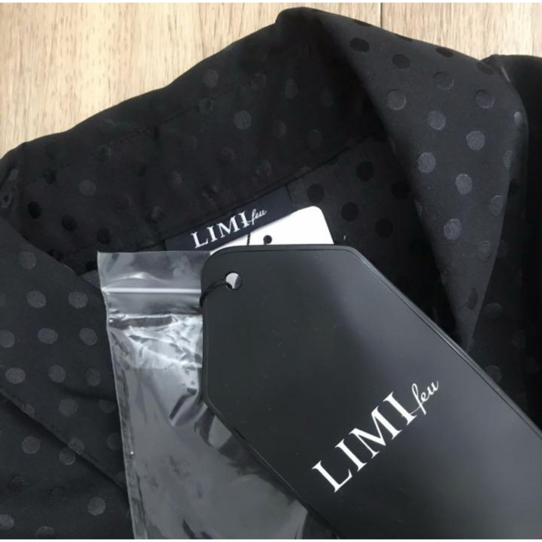 LIMI feu - 【LIMI feu】ピンドットドルマンシャツワンピース LIMI feu - 【LIMI feu】ピンドットドルマンシャツワンピース