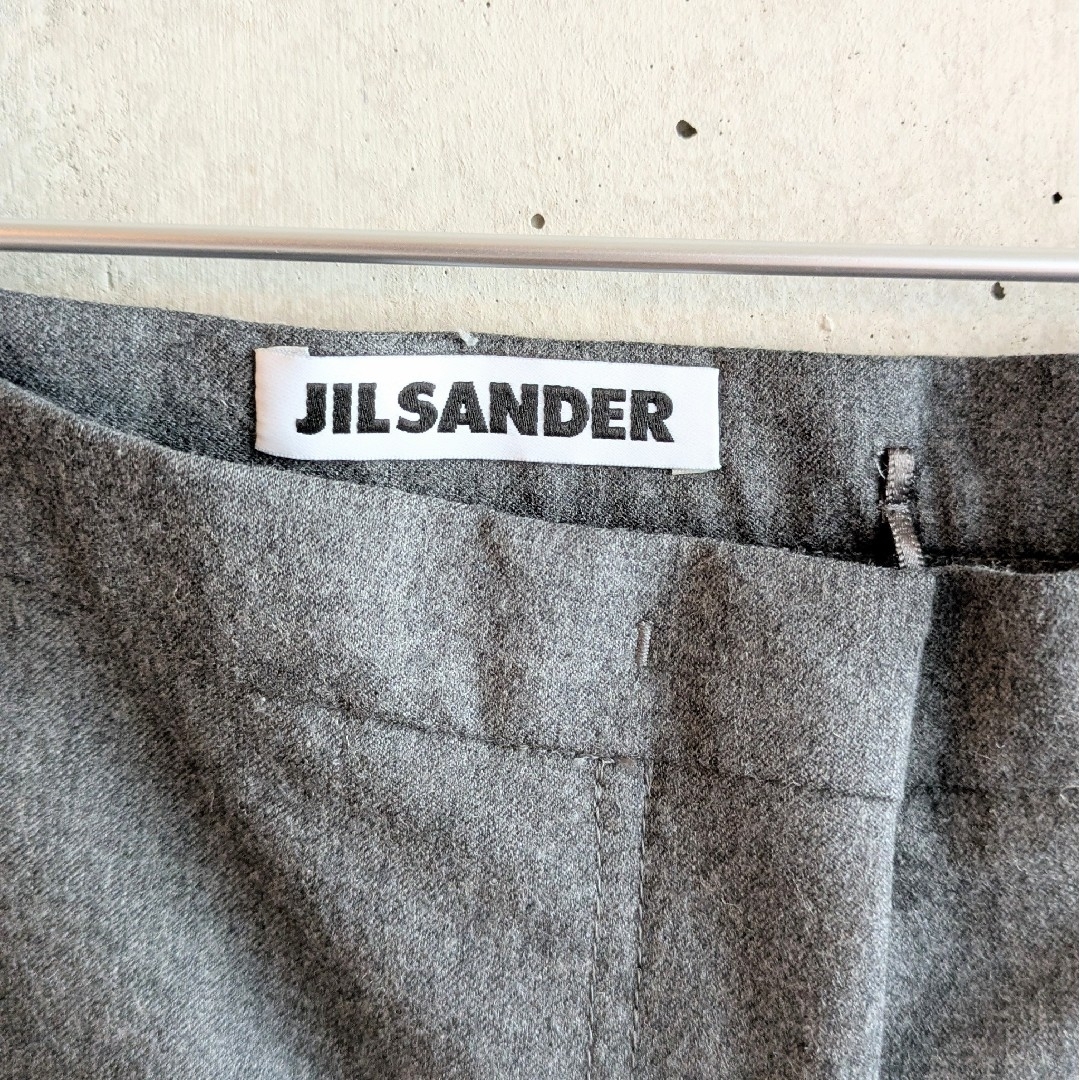 JIL SANDER - JIL SANDER スラックス グレー サイズ32の通販 by JIL SANDER - JIL SANDER スラックス グレー サイズ32の通販 by