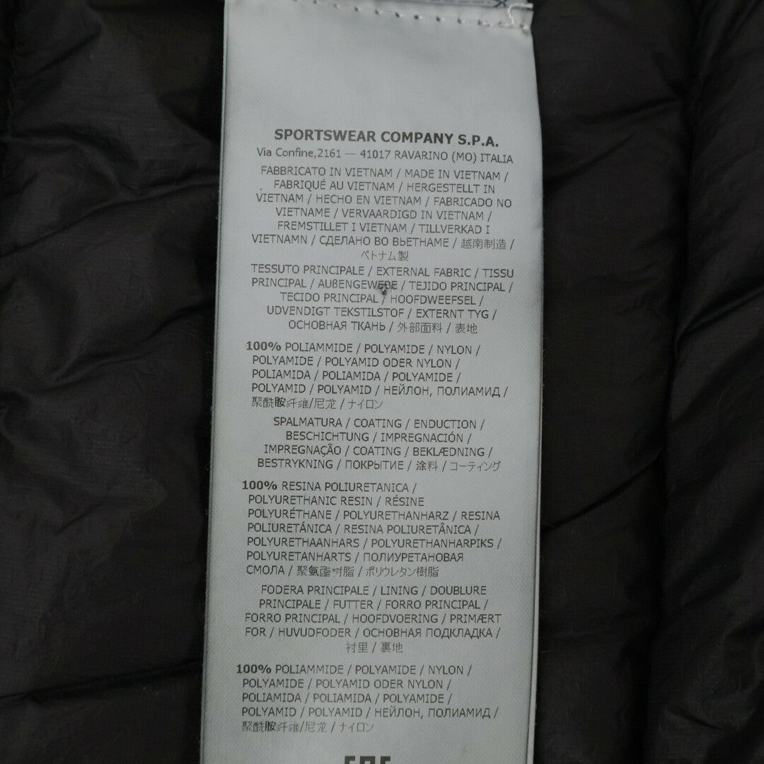 STONE ISLAND - ストーンアイランド 691541424 ガーメントダイ ブラック STONE ISLAND - ストーンアイランド 691541424 ガーメントダイ ブラック