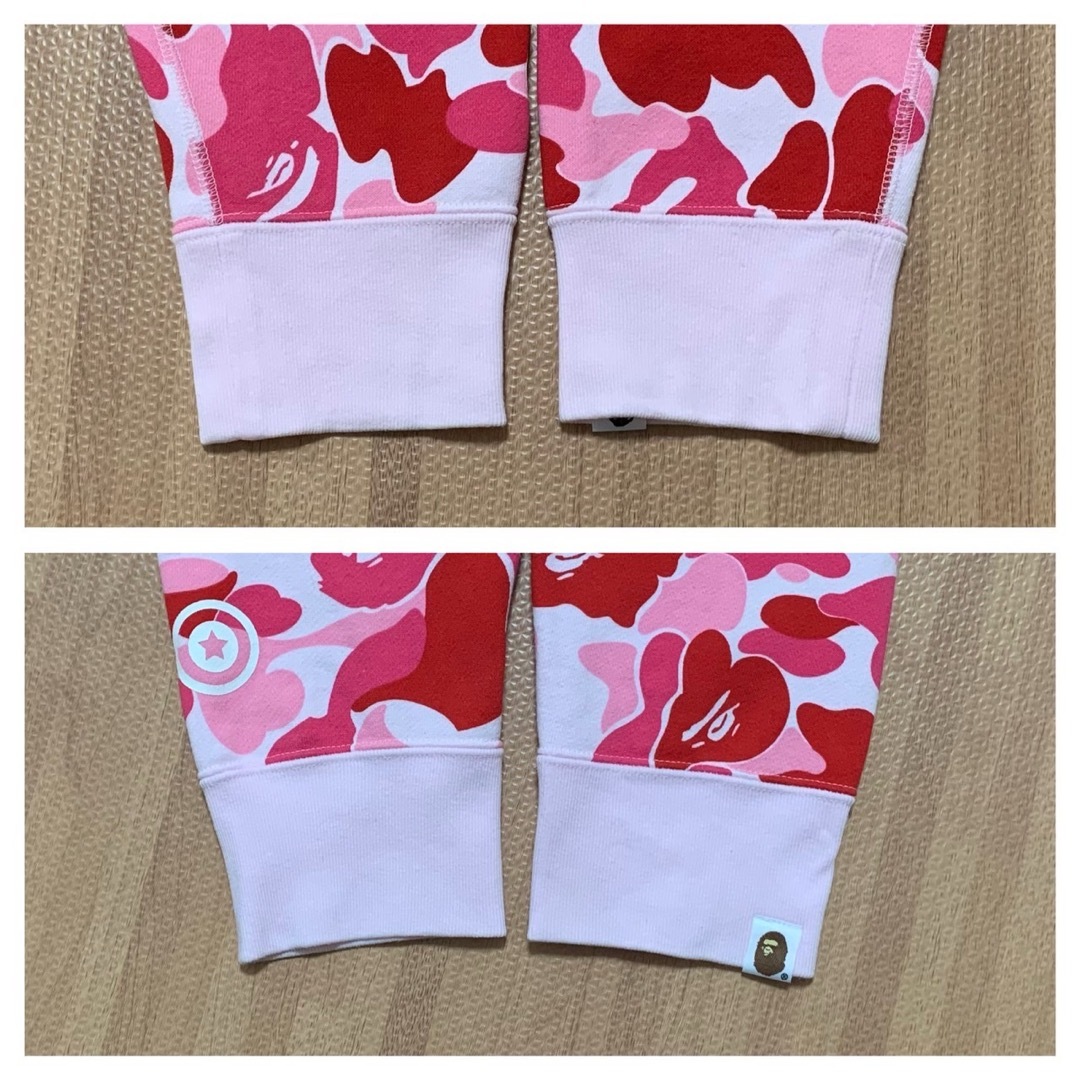A BATHING APE - ☆激レア☆ APE abc pink シャークパーカー XL A BATHING APE - ☆激レア☆ APE abc pink シャークパーカー XL