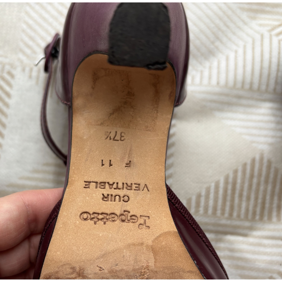 repetto - レペット Tストラップパンプス 23.5センチの通販 by repetto - レペット Tストラップパンプス 23.5センチの通販 by