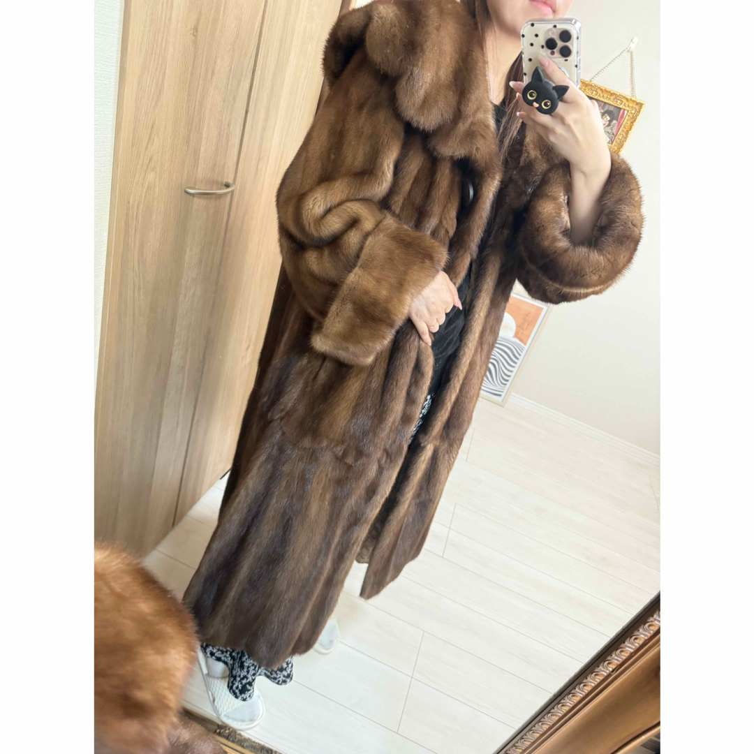 FENDI - Fendi フェンディ ヴィンテージ ミンク ロングコート FENDI - Fendi フェンディ ヴィンテージ ミンク ロングコート