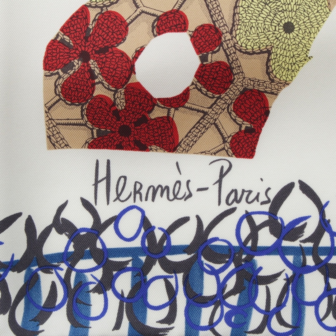HERMES - エルメス カレ90 シルク La Maison des Oiseaux HERMES - エルメス カレ90 シルク La Maison des Oiseaux
