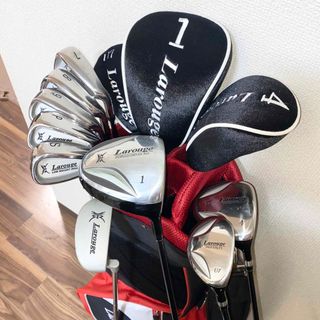 良品☆Larougeメンズ ゴルフクラブ フルセット☆初心者キャディ 良品☆Larougeメンズ ゴルフクラブ フルセット☆初心者キャディ
