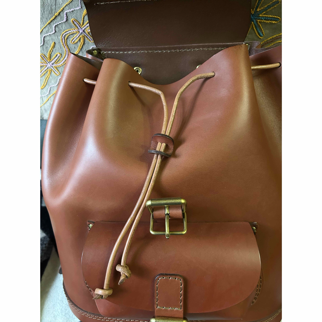 HERZ - 【ほぼ新品•鋲付き】迫力のWポケットリュック ヘルツ HERZ - 【ほぼ新品•鋲付き】迫力のWポケットリュック ヘルツ