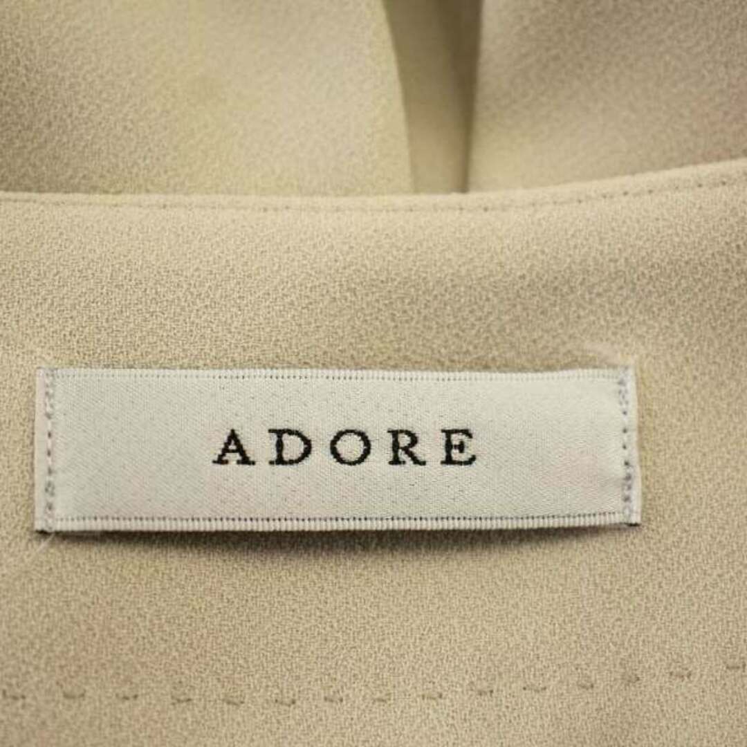 ADORE - アドーア ADORE ノーカラージャケット フレアスリーブ ADORE - アドーア ADORE ノーカラージャケット フレアスリーブ