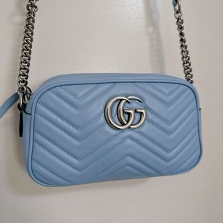 GUCCI(ショルダーバッグ ・ ブルー・ネイビー/青色系)のフリマ GUCCI(ショルダーバッグ ・ ブルー・ネイビー/青色系)のフリマ