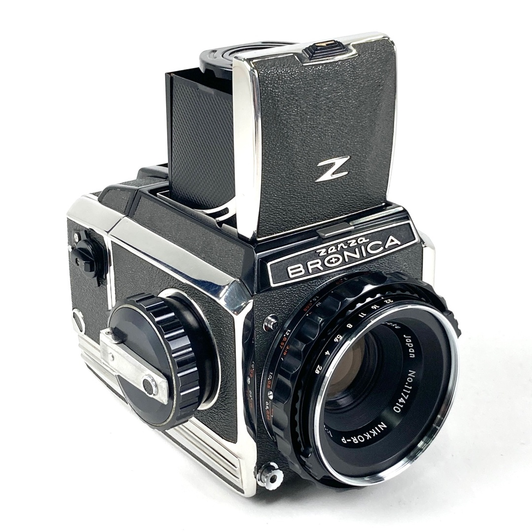 ゼンザブロニカ S2 前期 + NIKKOR-P 75mm F2.8[ジャンク品 ゼンザブロニカ S2 前期 + NIKKOR-P 75mm F2.8[ジャンク品