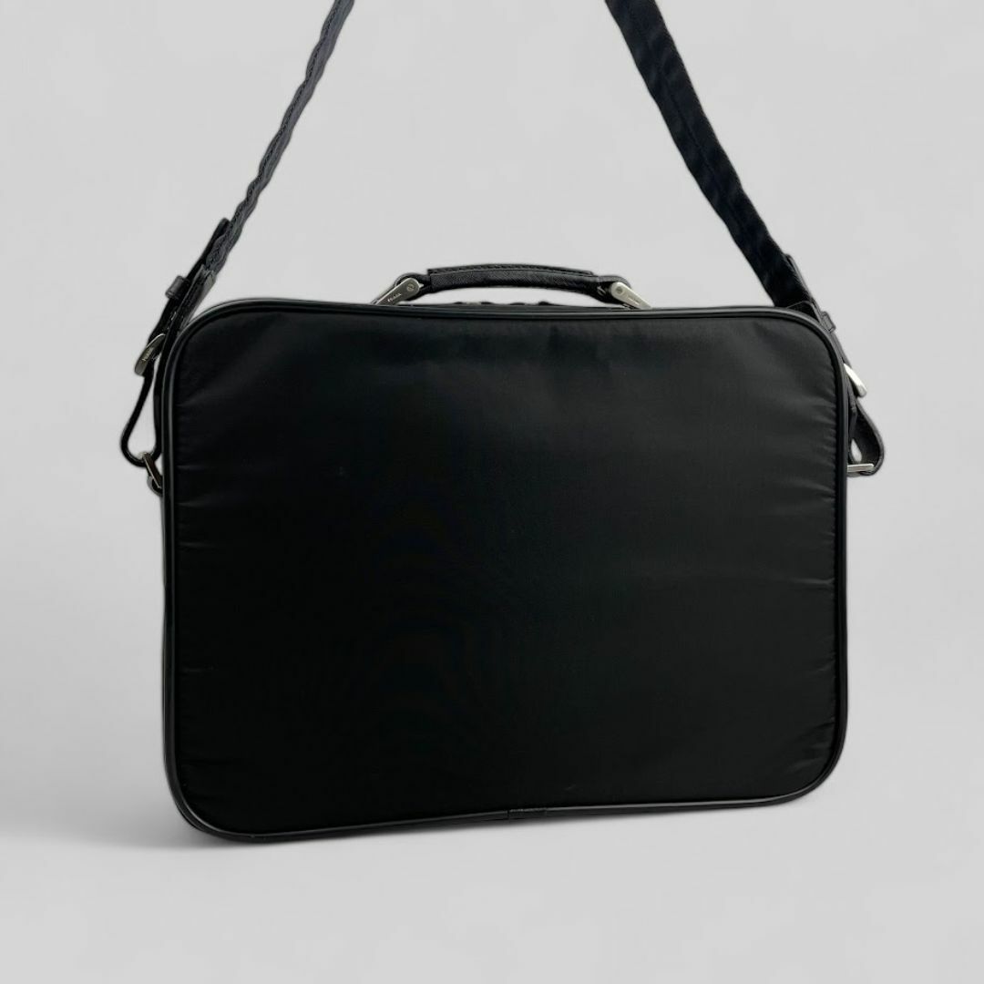 PRADA - □プラダ PRADA□ トライアングルロゴ PCケース 2WAY PRADA - □プラダ PRADA□ トライアングルロゴ PCケース 2WAY