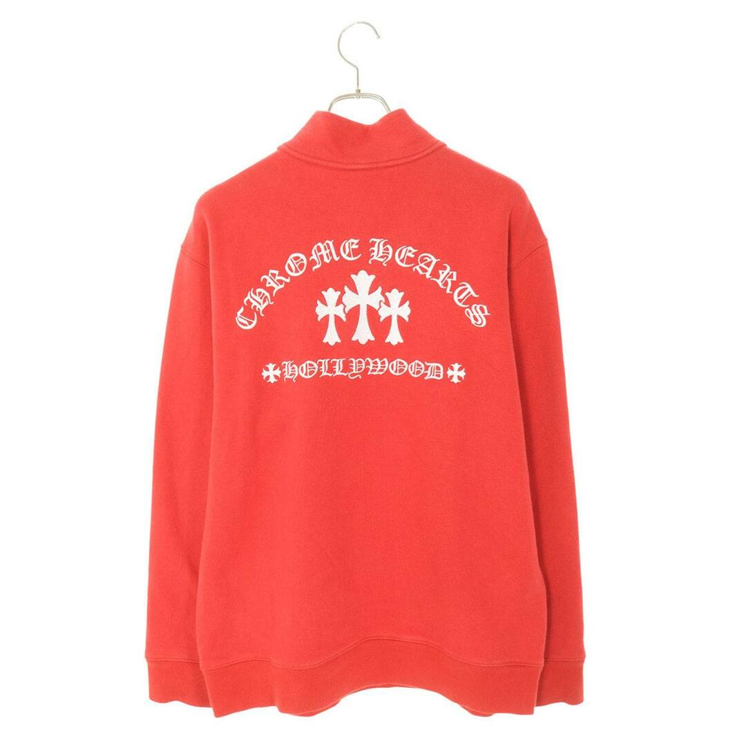 Chrome Hearts - クロムハーツ SAILIN ON 1/2 ZIP バック刺繍 Chrome Hearts - クロムハーツ SAILIN ON 1/2 ZIP バック刺繍