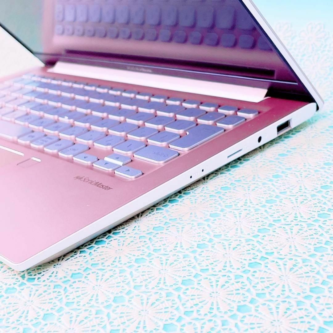 ASUS - 美品✨超薄型‼️小型軽量ピンクノートパソコン ASUS - 美品✨超薄型‼️小型軽量ピンクノートパソコン