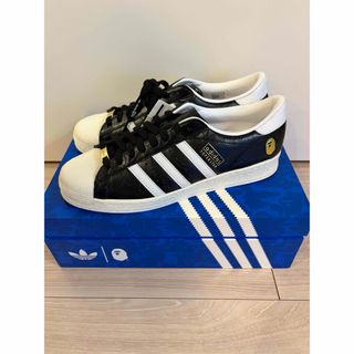 adidas - 新品未使用 adidas SSTR V BAPE ATMOS 30cmの通販 by adidas - 新品未使用 adidas SSTR V BAPE ATMOS 30cmの通販 by