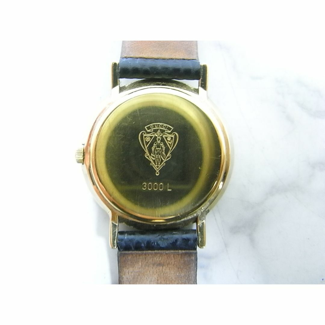 GUCCI - グッチ GUCCI 3000L ラウンド レディース ウォッチ 稼働 GUCCI - グッチ GUCCI 3000L ラウンド レディース ウォッチ 稼働