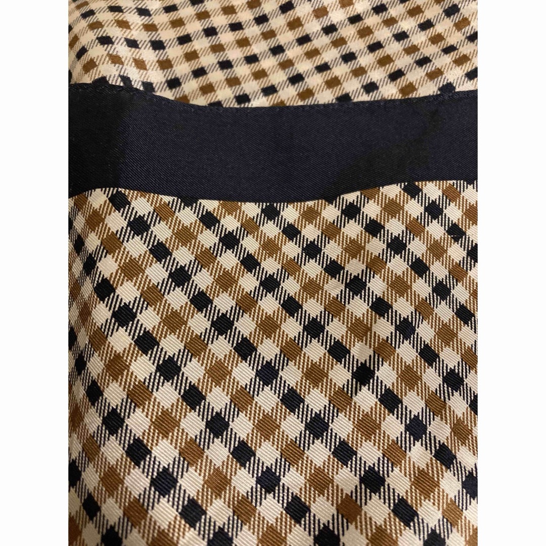 AQUA SCUTUM - Aquascutum vintage スカーフ 65×65 チェックの AQUA SCUTUM - Aquascutum vintage スカーフ 65×65 チェックの