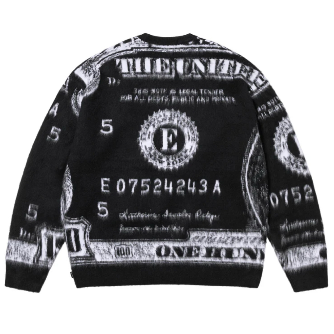 Supreme - Supreme Money Sweater Black L マネーセーターの通販 Supreme - Supreme Money Sweater Black L マネーセーターの通販