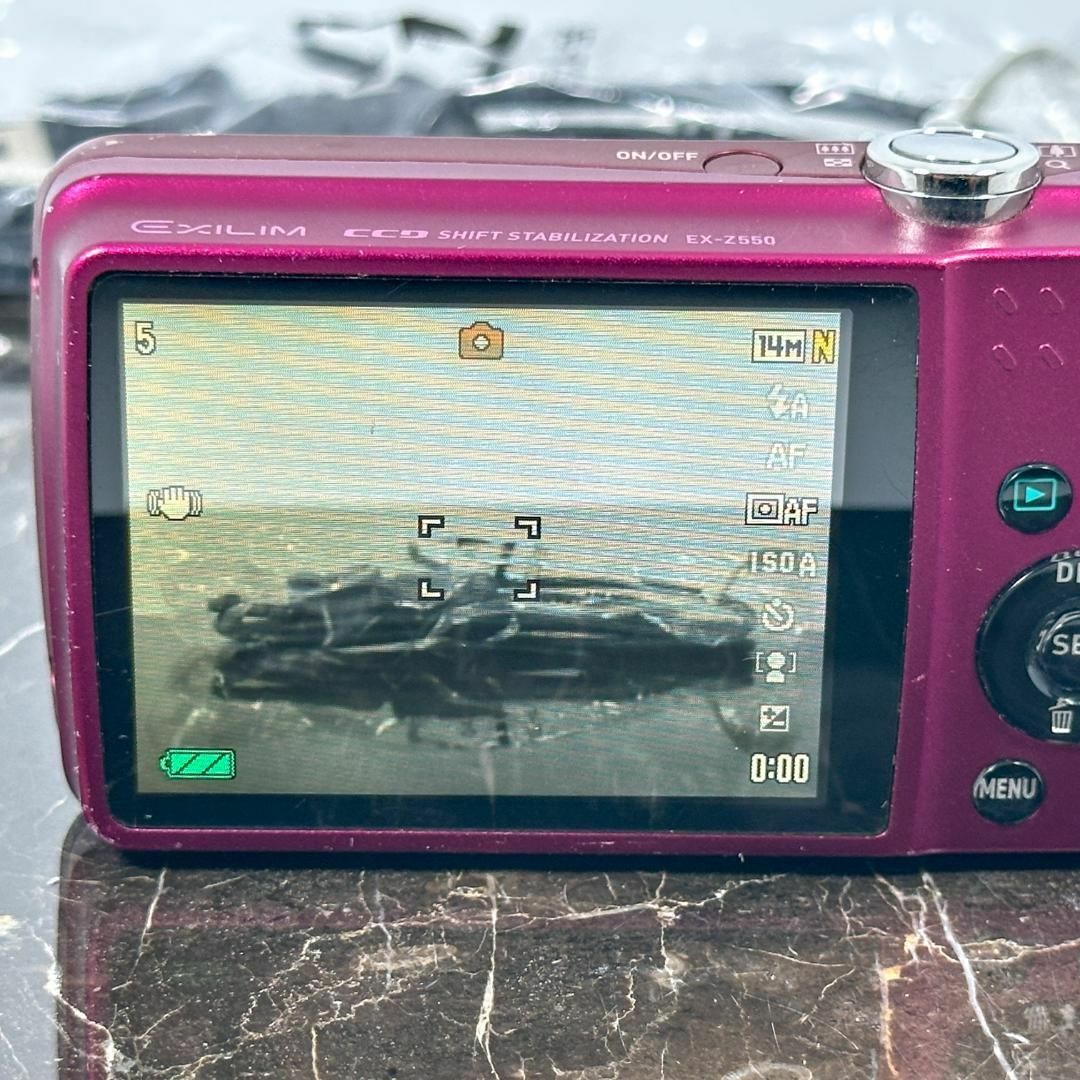 CASIO - CASIO EXILIM EX-Z550 パープル②の通販 by はむ CASIO - CASIO EXILIM EX-Z550 パープル②の通販 by はむ