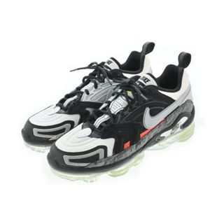 NIKE - NIKE ナイキ スニーカー 28.5cm 黒xシルバーx白等(総柄 NIKE - NIKE ナイキ スニーカー 28.5cm 黒xシルバーx白等(総柄