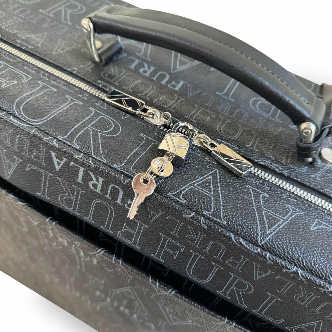 FURLA - AF1【希少・美品】 FURLA フルラ 総柄 アタッシュ FURLA - AF1【希少・美品】 FURLA フルラ 総柄 アタッシュ