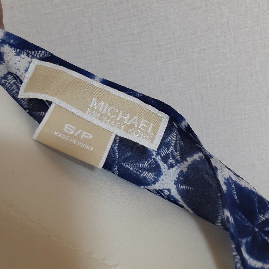 MICHAEL KORS - MICHAEL KORS シルク✨ノースリーブブラウスの MICHAEL KORS - MICHAEL KORS シルク✨ノースリーブブラウスの